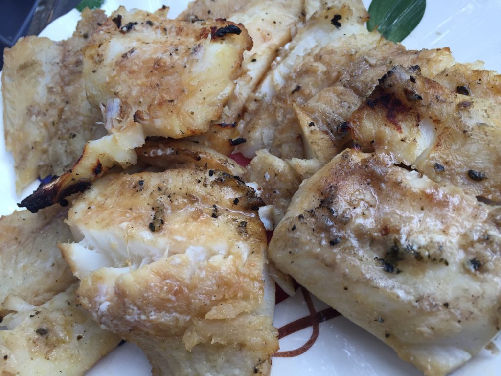 Grilled Marinated Cod - Organic Stepping Stones