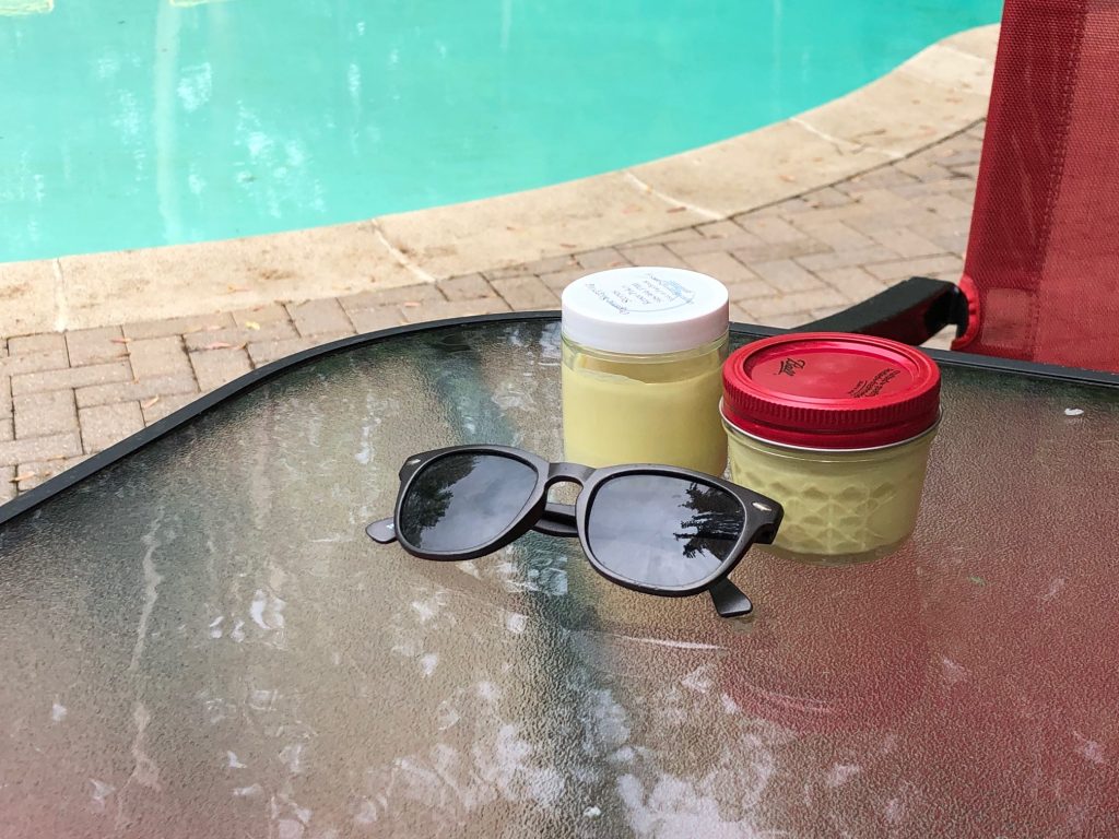 Home Crafted Sunscreen - Organic Stepping Stones