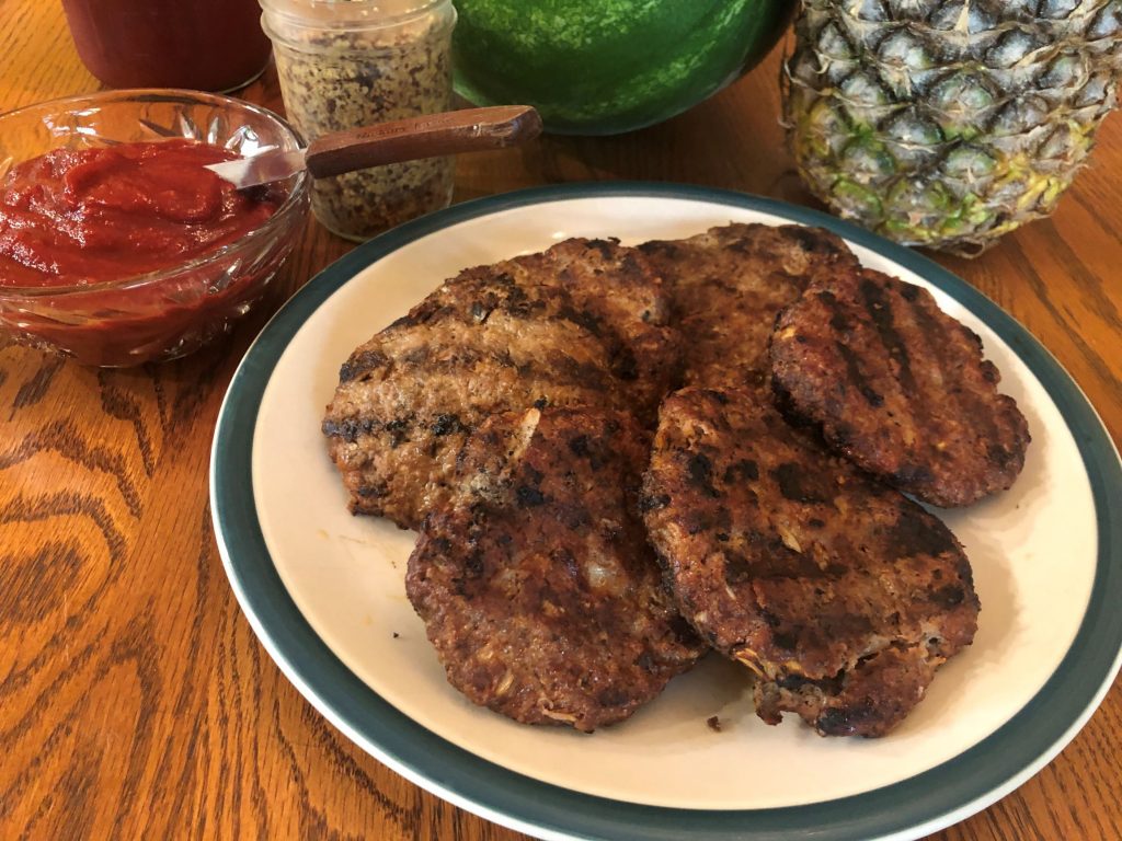 Sizzling Burgers - The Best! - Organic Stepping Stones
